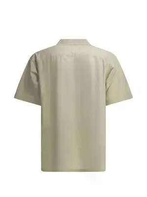 DANTON Logo-patch Short-sleeve Shirt - Neutrals