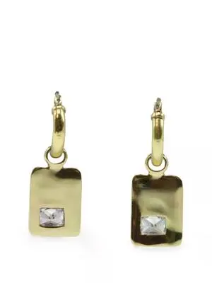 ELLERY Embellished Hoop Earrings