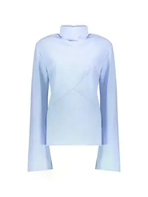 ELLERY Cross-seam Long-sleeve Top - Blue