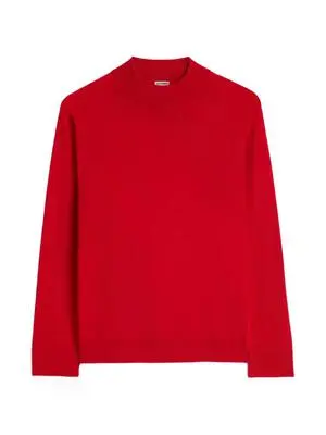 JIL SANDER Mock Neck Sweater