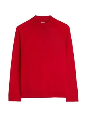 JIL SANDER Mock Neck Sweater