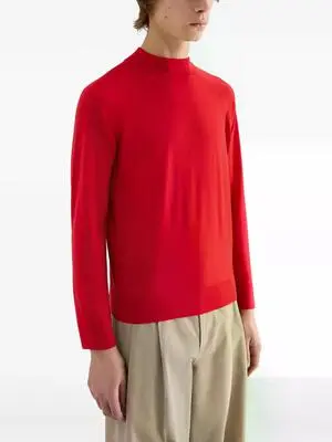 JIL SANDER Mock Neck Sweater