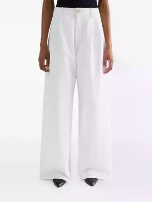 JIL SANDER Wide-leg Pleated Trousers