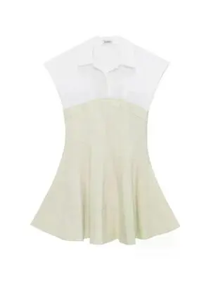 Simkhai Sundae Panelled Shirt Dress - Neutrals