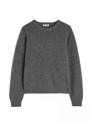 JIL SANDER Rib-knit Wool Sweater