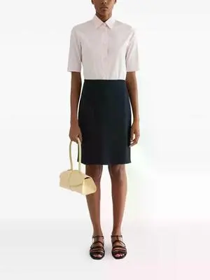 JIL SANDER Embroidered Poplin Shirt