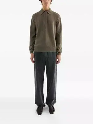 JIL SANDER Zip-fastening Wool Sweater