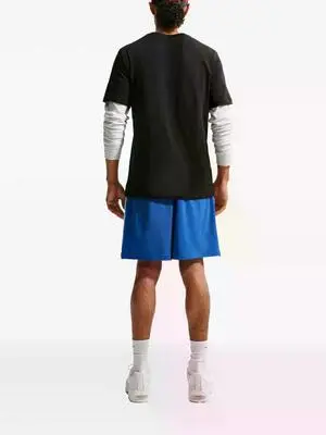 Nike Logo-print Side-stripe Shorts
