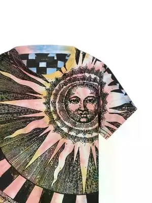 Amiri Sun And Moon T-shirt - Gold