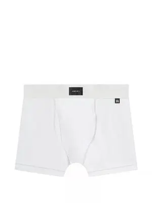 Amiri Logo-patch Boxer Briefs - White