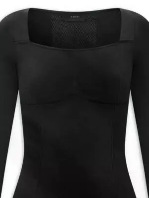 Amiri Seamless Long-sleeve Bodysuit