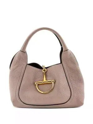 Gucci Softbit Leather Medium Hobo Bag - Neutrals