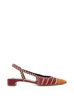 GABRIELA HEARST Gabriela Hearst Perro Braided Slingback Pumps