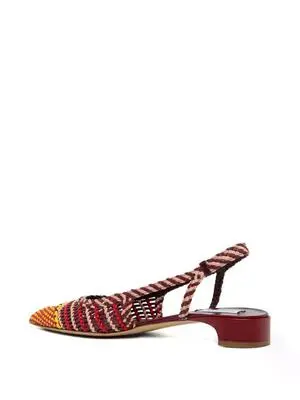 Gabriela Hearst Perro Braided Slingback Pumps