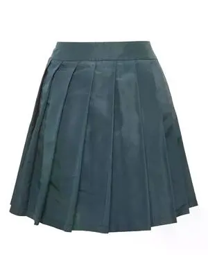Miu Miu Pleated Mini Skirt - Blue
