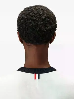 Thom Browne Hector Intarsia 4-bar T-shirt