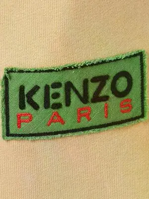 Kenzo Appliqué Cotton Joggers