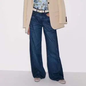 ME+EM Floral Garden Print Silk Cotton Blouse