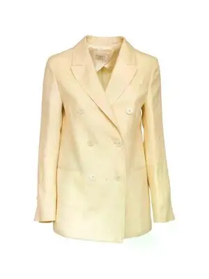 Montedoro Terrie Double-breasted Blazer - Yellow