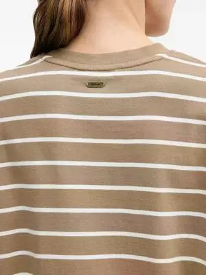 Barbour Striped Logo T-shirt