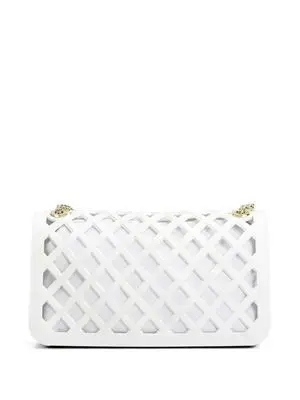 MARC ELLIS Cut-out Detail Shoulder Bag - White