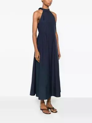 PENNYBLACK Halterneck Back-tie Midi Dress
