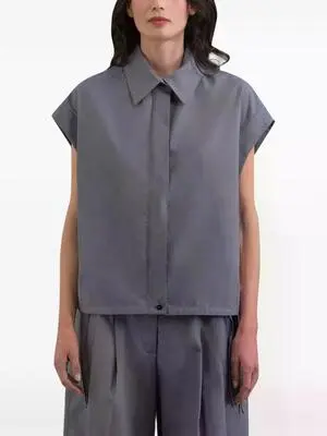 MOORER Sleeveless Shirt