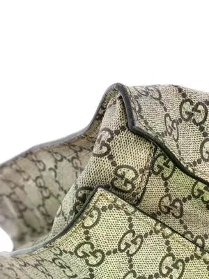 Gucci Convertible Soft Open Printed Gg Coated Canvas Tall Tote Bag