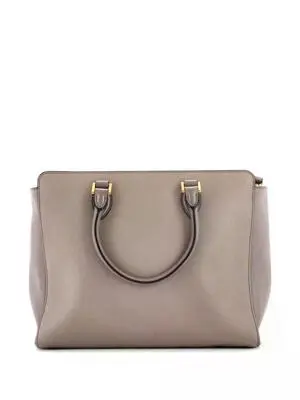 Prada Saffiano Leather Convertible Tote Bag