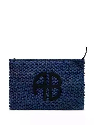 ANINE BING Rio Clutch Bag - Blue