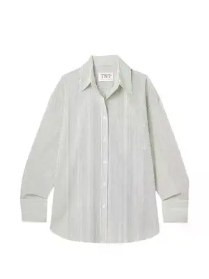 TWP Striped Shirt - Neutrals