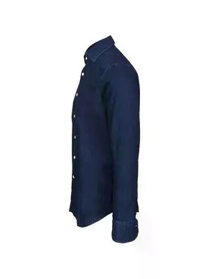 AL DUCA D’AOSTA 1902 Dark-wash Cotton Shirt