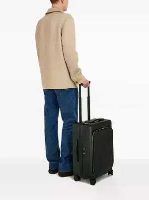 FERRAGAMO Embossed Monogram Hand Luggage - Black