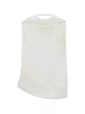 Simkhai Samira Draped Asymmetric Blouse