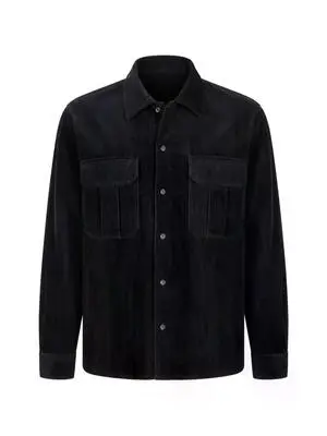 ANTONY MORATO Corduroy-texture Button-up Shirt - Black