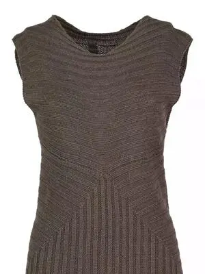 Rick Owens Ribbed-knit Mini Dress