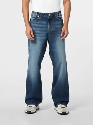 Philipp Plein Cotton Wide Leg Jeans - Denim