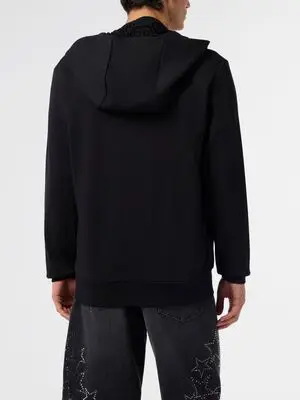 Philipp Plein Cotton Zip-up Hoodie