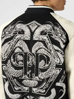 Philipp Plein Printed Bomber Jacket