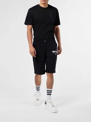 Philipp Plein Cotton Jogging Shorts