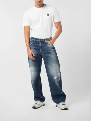 Philipp Plein Wide-leg Jeans