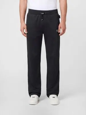 Philipp Plein Cotton Jogging Trousers - Black