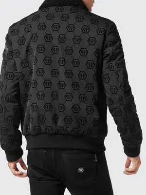 Philipp Plein Monogram Jacket - Black
