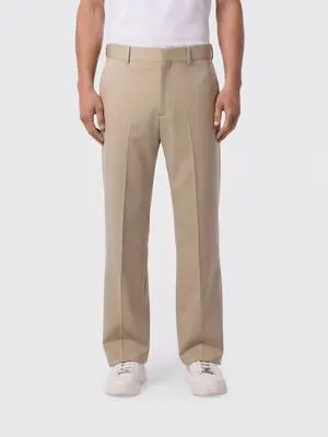 BILLIONAIRE Virgin Wool Tailored Trousers - Beige