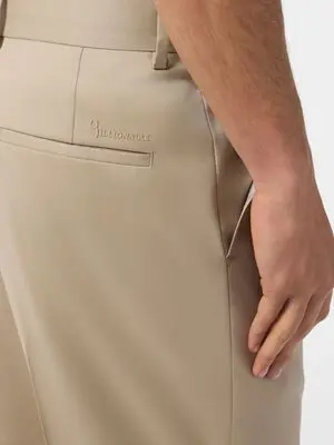 BILLIONAIRE Virgin Wool Tailored Trousers - Beige