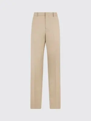 BILLIONAIRE Virgin Wool Tailored Trousers - Beige