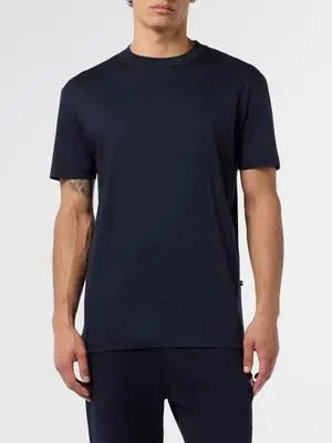 BILLIONAIRE Basic Cotton T-shirt - Navy