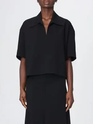 JIL SANDER Short Sleeve Polo Shirt - Black