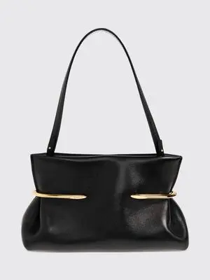 Givenchy Leather Clutch With Gold Tone Detail - Black