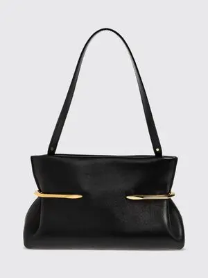 Givenchy Leather Clutch With Gold Tone Detail